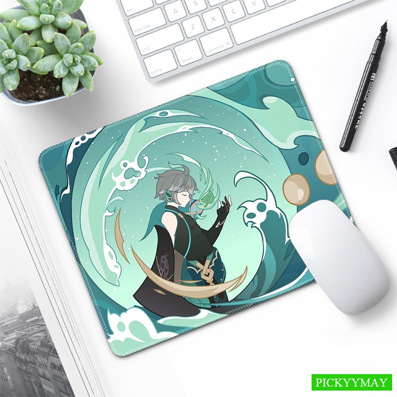 Gaming Mousepads Mousepad Genshin Impact Small Mouse Mat Anime Desk ...