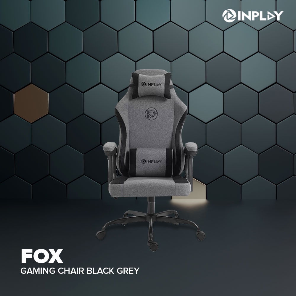 EasyPC | InPlay FOX Black Grey / Beige / White Grey Back tilt durable ...