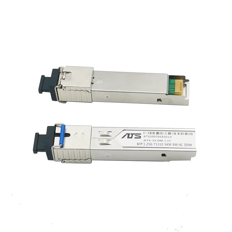Single mode SC Connector Optical fiber Transceiver Compatible bidi 1.25g 1310/1550 5km sfp ...