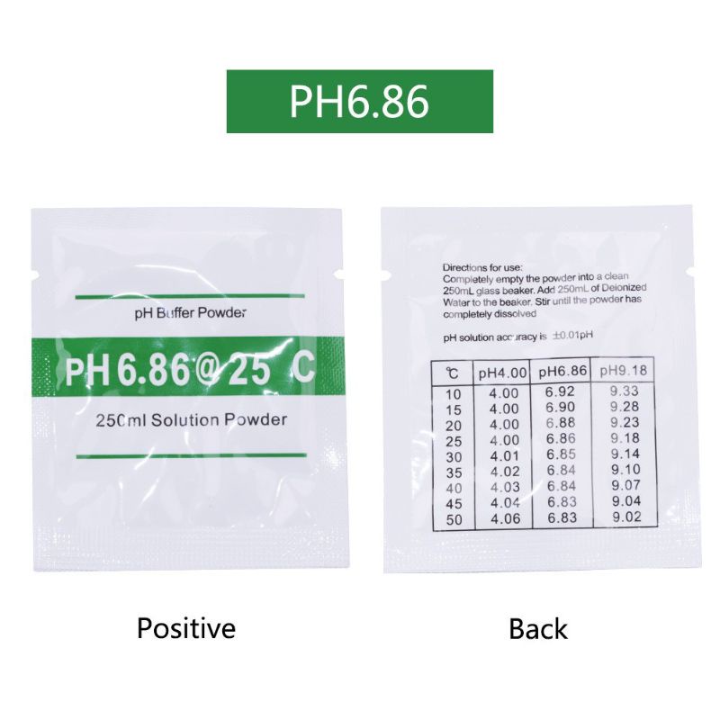Reeopee PH Meter Calibration Powder PH Meter Buffer Powder For PH Level ...