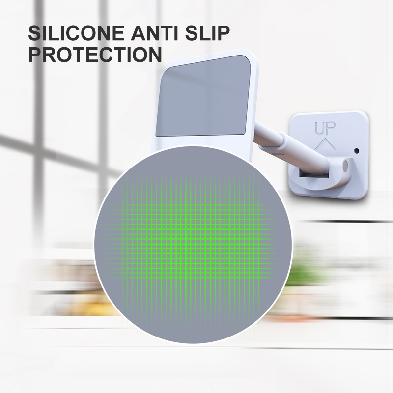 Wall Phone Holder Stand Adjustable Phone Bracket Adhesive Wall Mount ...