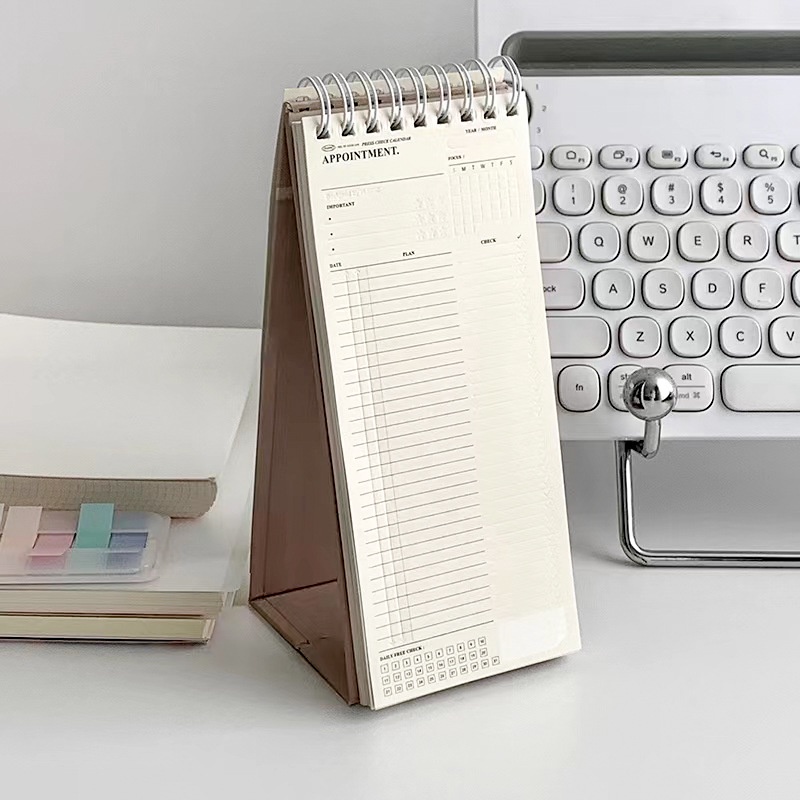 Ohaya 丨 Calendar Book to do list Planning Book Three-Dimensional Desk ...