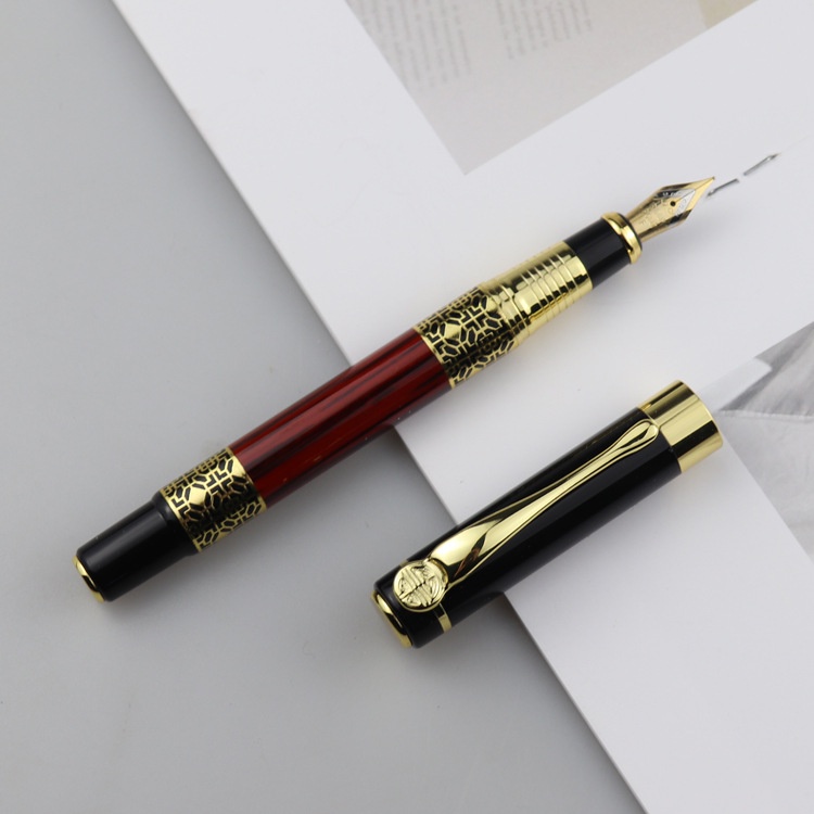 High Quality Fountain Pen Retro Ballpoint Pen Gel Pen Metal Signature ...