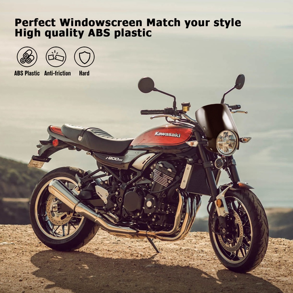 Ultrasupplier Z 900RS Windscreen Windshield Fairing Wind Deflector for ...