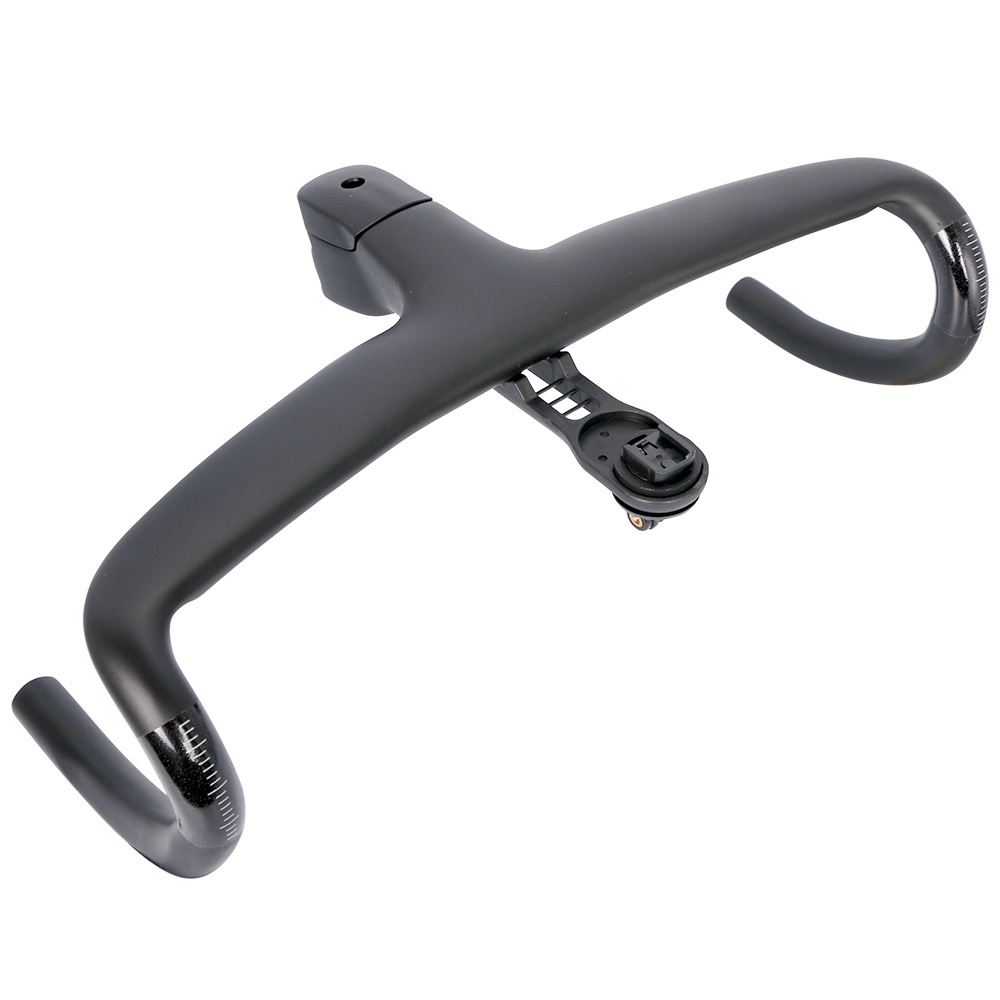 KOCEVLO T1000 Carbon Fiber Bike Integrated Handlebar Internal/External ...