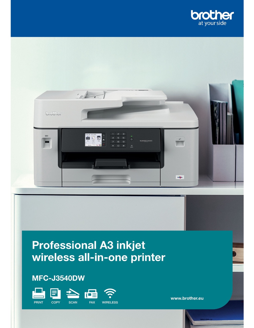 Brother MFC-J3540DW Inkjet Printer J3540 | Shopee Philippines