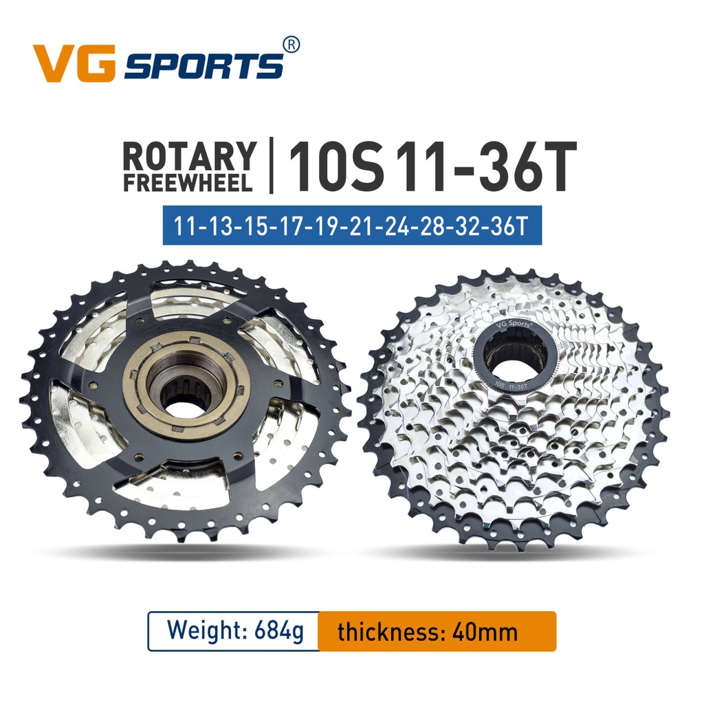 VG Sports Bike Sprocket 5/6/7/8/9/10/11 Speed Thread Type 14-28T 13-28 ...