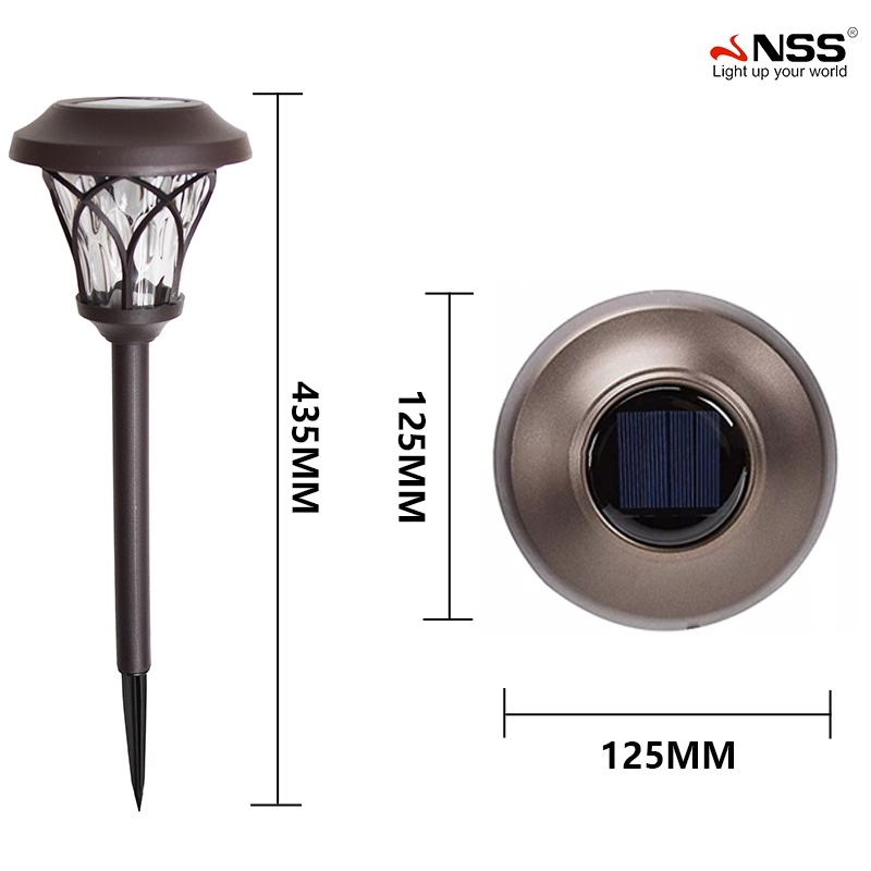 NSS solar outdoor light solar garden light decoration lught led lawn ...