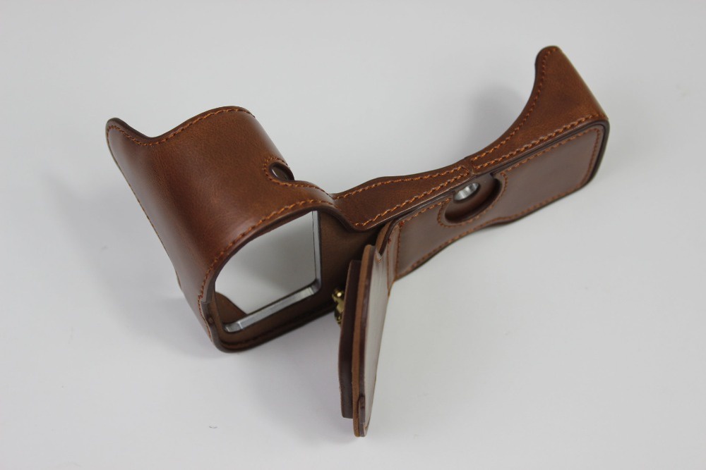 Pu Leather Camera Bag Half Body Case Base For Nikon Z fc Zfc Z50 Z30 Z5 ...