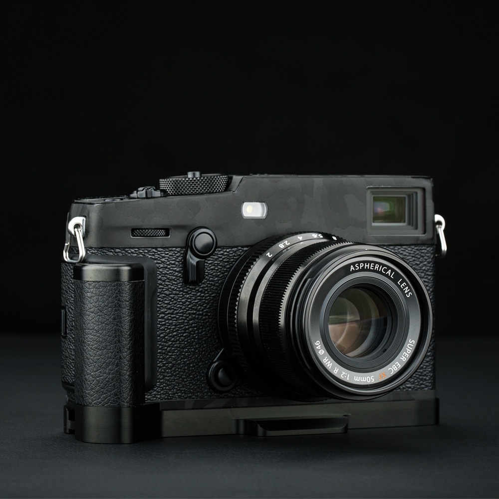 JJC HG-XPRO3 Camera Aluminium Hand Grip Anti-slip L Bracket for Fuji Fujifilm X-PRO3 X-PRO2 X ...