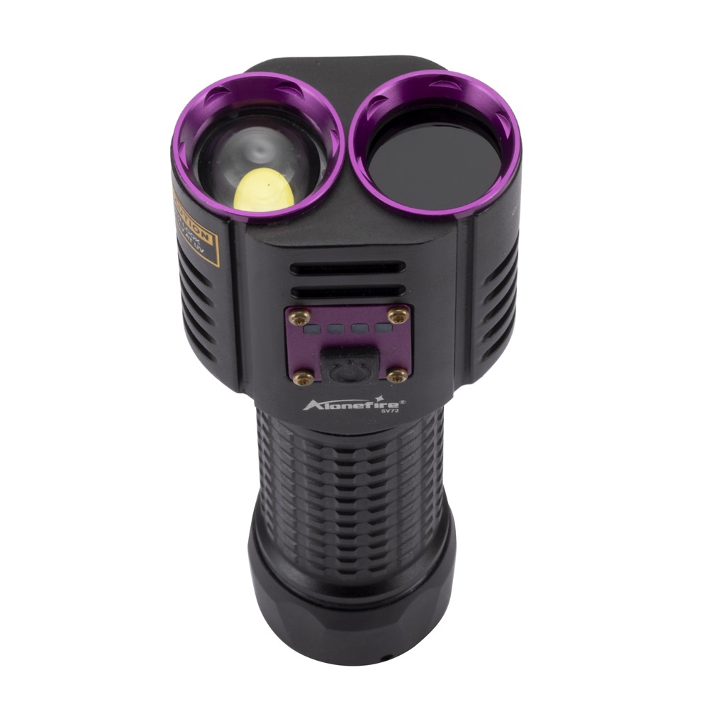 AloneFire SV72 20W UV Flashlight 365 Black light Ultraviolet Torch ...