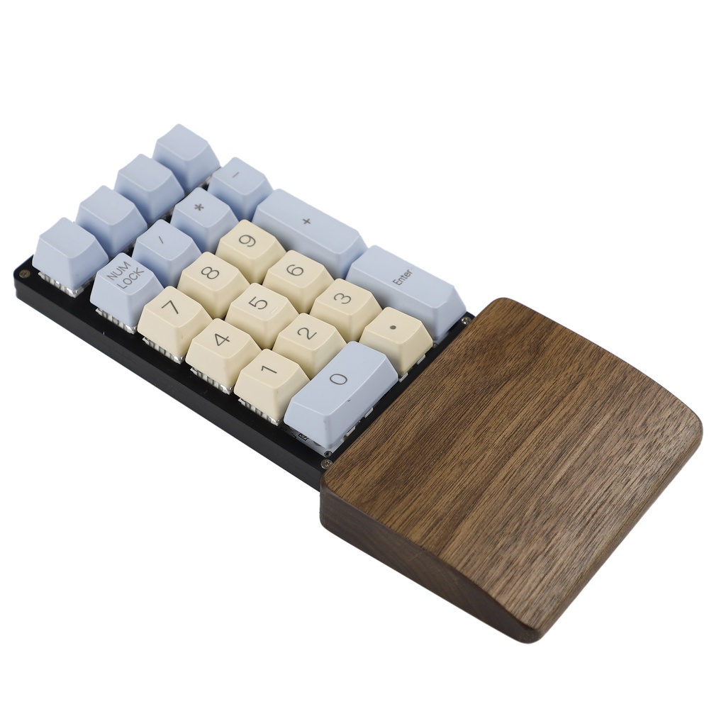 YMDK Mini Wood Wrist Rest Portable Movable Solid Wooden Walnut Beech ...