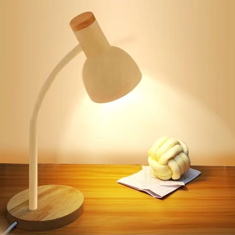 Desk Lamp Led Lamp Shade Table Lamp Student Bedside Study Night Light ...
