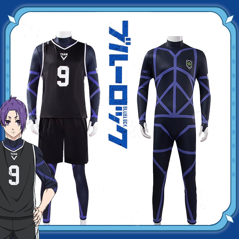 Anime Blue Lock Nagi Seishirou Mikage Reo Cosplay Costume Wig Football ...
