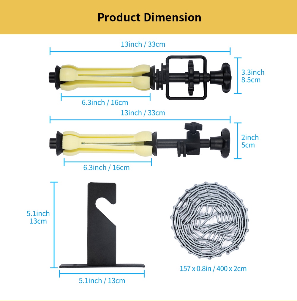 Selens 1 Axis Background Roller for Photography Studio Seamless ...