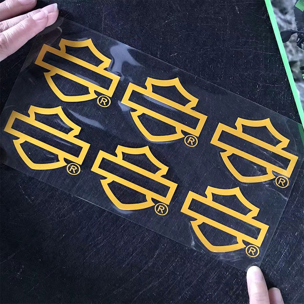 Harley-Davidson 883 Motorcycle Reflective Sticker Retro Style Skeleton ...
