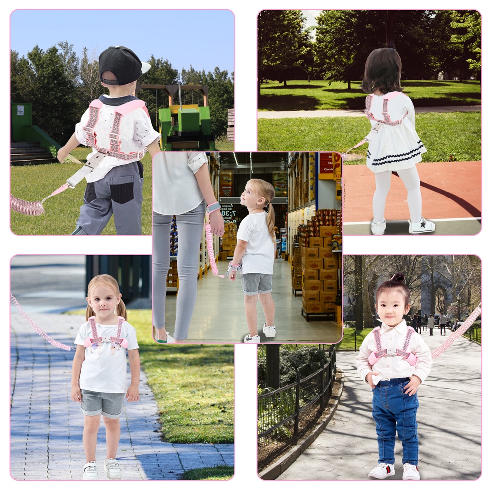 Baby Safety Walking Strap for Kid Anti Lost Wrist Kids Anti Lost Band ...