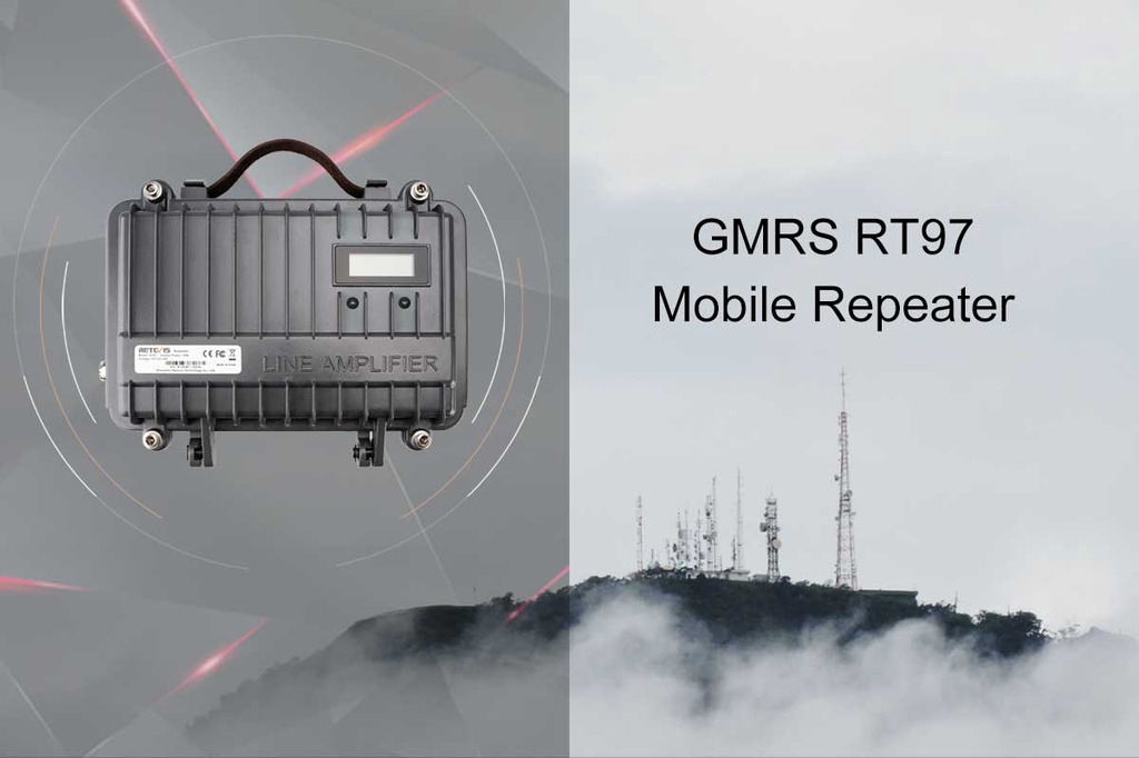Retevis RT97 Long Range Full Duplex Mini Portable Repeater | Shopee ...
