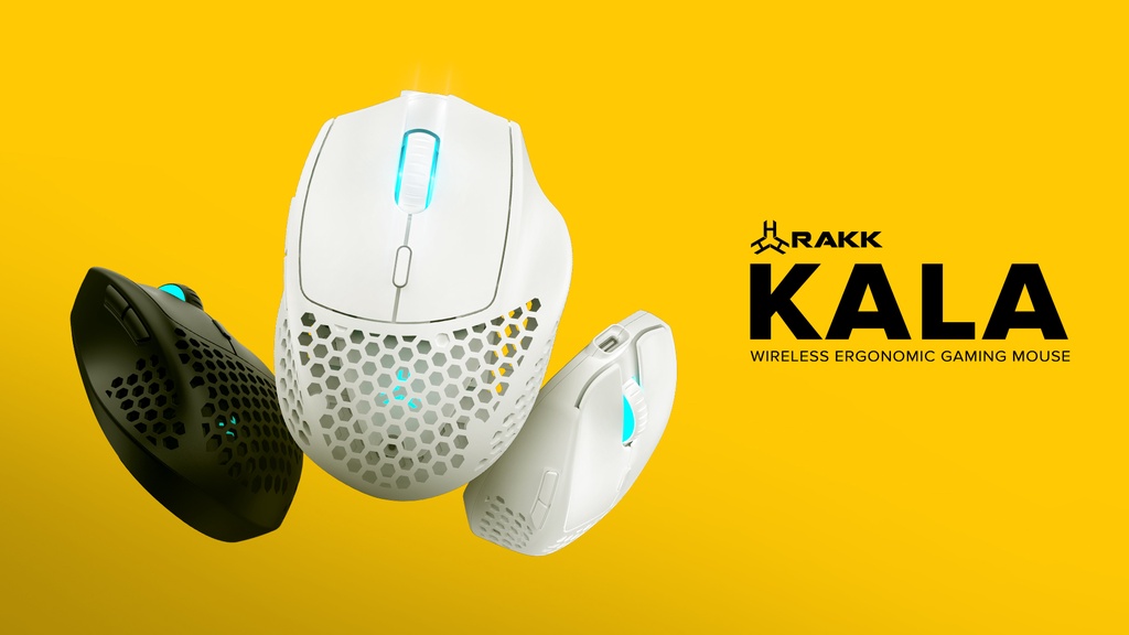 RAKK KALA Wireless Gaming Mouse | 3370 Sensor | RGB | Kailh GM 8.0 ...