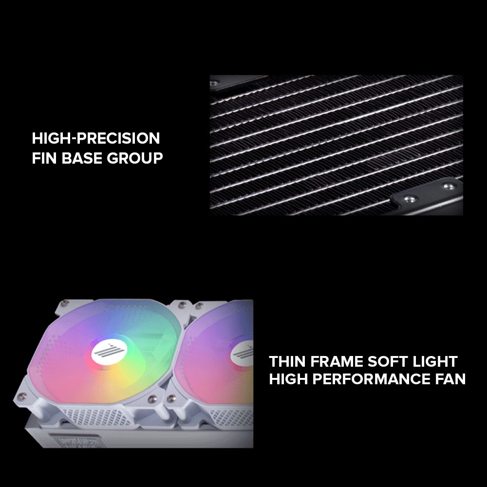 EasyPC | 1stplayer Mothra MT240 or MT360 AIO cpu liquid water cooler ...