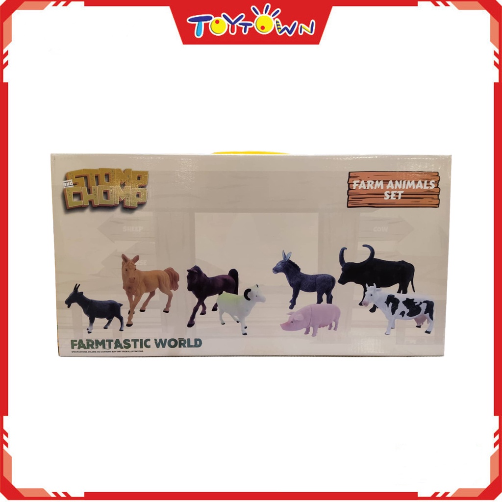 Stomp & Chomp - Farm Animals Set | Shopee Philippines