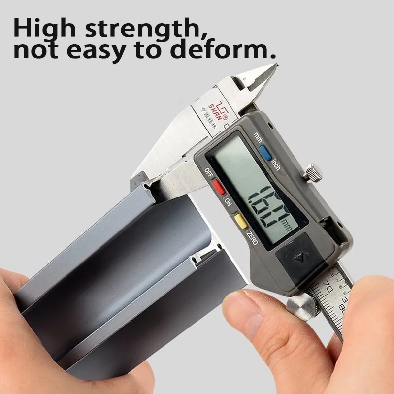 1PCS 600mm 700mm 800mm Long Aluminum alloy Hidden Kitchen Cabinet ...