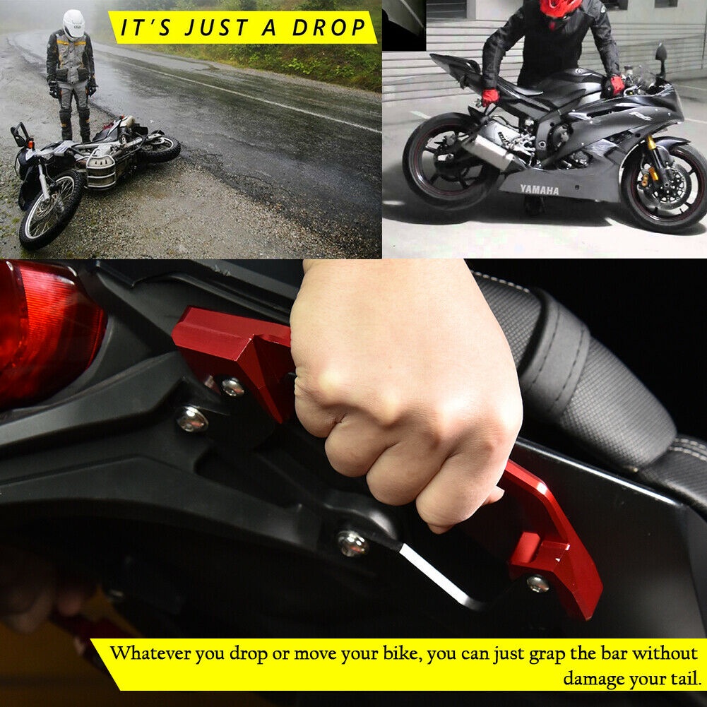 Ultrasupplier FZ09 MT09 Grab Rails For Yamaha MT FZ 09 MT-09 FZ-09 2013 ...