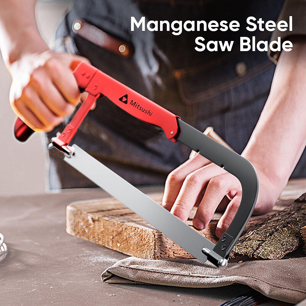 Mitsushi Handmade Hacksaw Frame Adjustable Handle Saw | Shopee Philippines