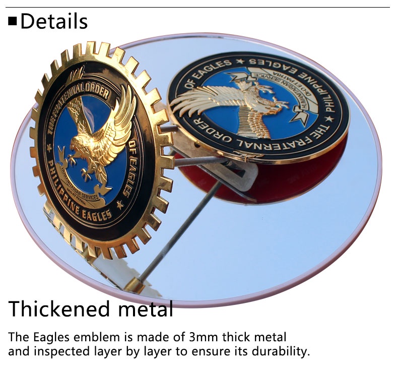 High-Quality 4inch Solid the Fraternal Order of Eagles- Philippine ...
