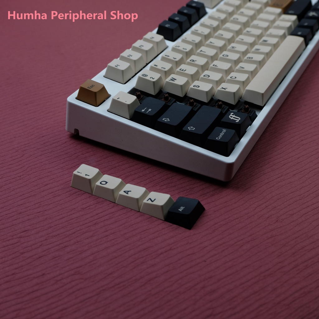 Humha Maestro keycap 140 keys PBT material Dye-Sublimation Cherry profile Mechanical Keyboard ...
