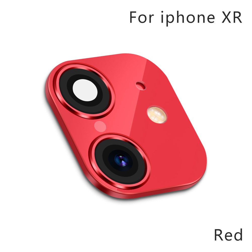 Luxury metal aluminum lens for iPhone X XS Max XR camera lens second ...