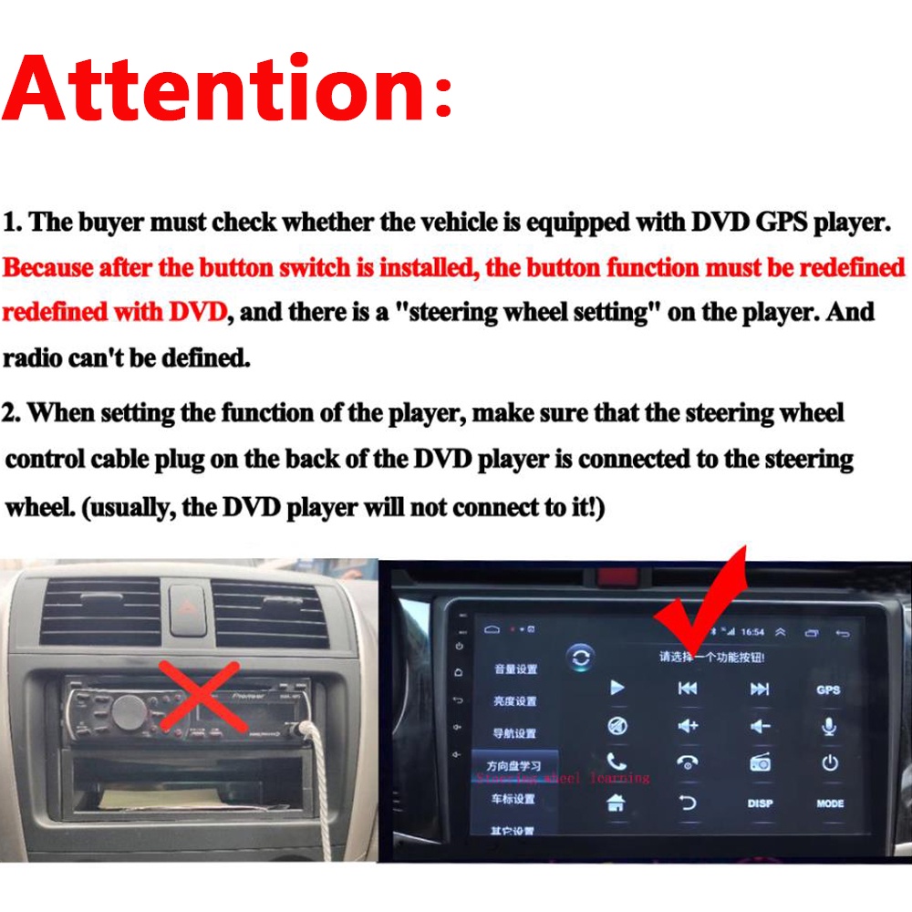 Multifunction Steering Wheel Button for Toyota Innova 2015 2016 2017 ...