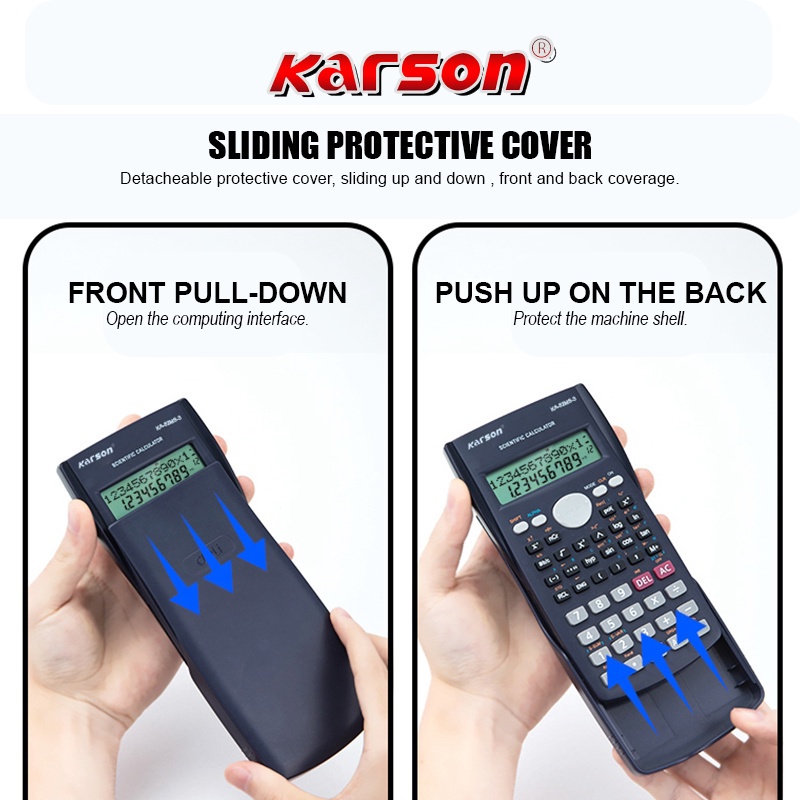 Karson Scientific Calculator Student Multiple Functions Graphic ...