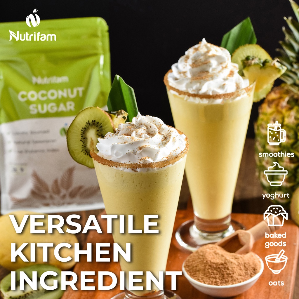 Nutrifam Coconut Sugar (140g-500g) | Shopee Philippines