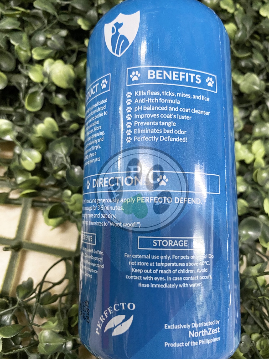 Perfecto Defend Medicated Anti Tick Shampoo 290ml | Shopee Philippines
