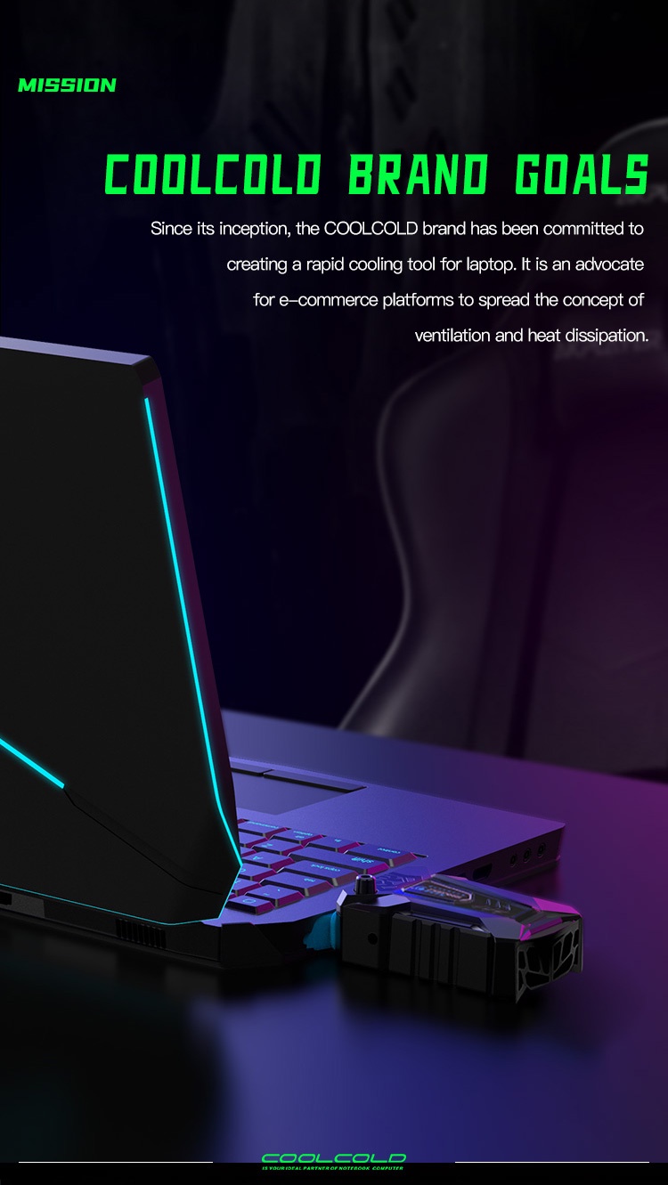 Rapid Cooling Vacuum Portable Laptop Cooler USB Air Cooler External ...