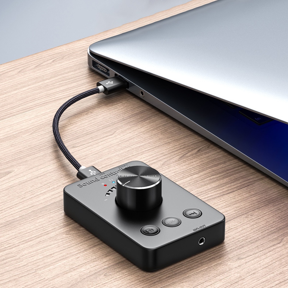 3 Modes USB Computer Volume Controller Bluetooth-compatible 5.1 ...