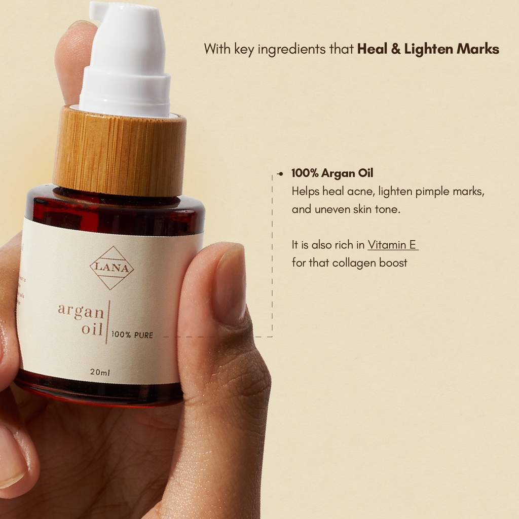Lana PH Bundle of 2 100% Pure Argan Oil 20ml | Shopee Philippines