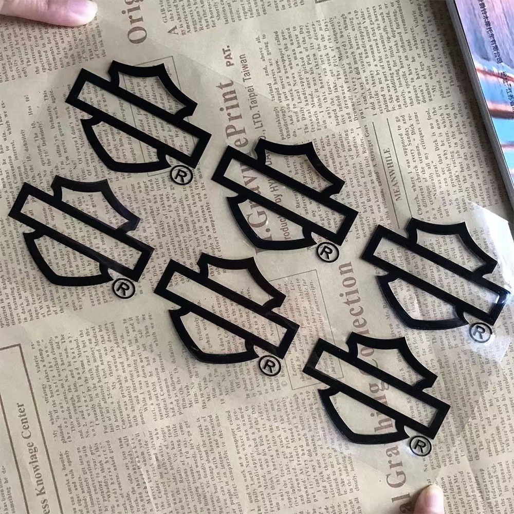 Harley-Davidson 883 Motorcycle Reflective Sticker Retro Style Skeleton ...