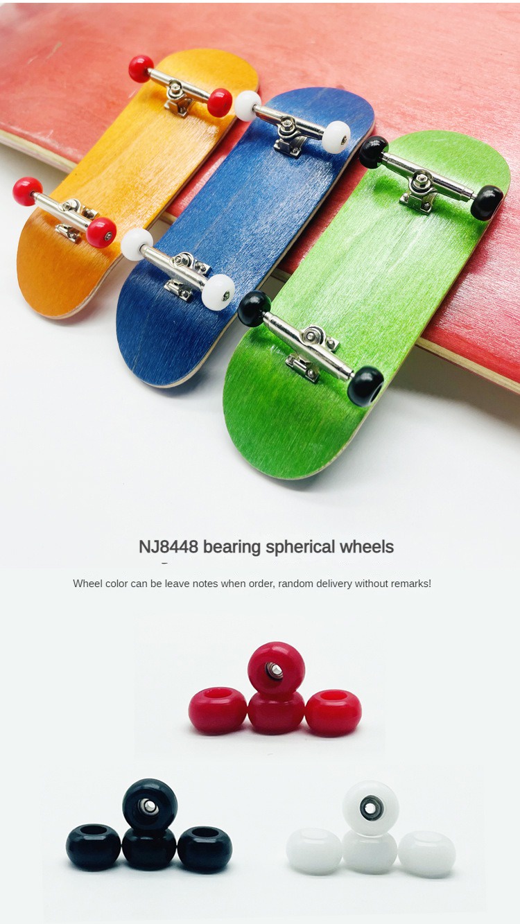 Finger Skateboard Width 32mm Professional Maple Fingertip Double Rocket ...