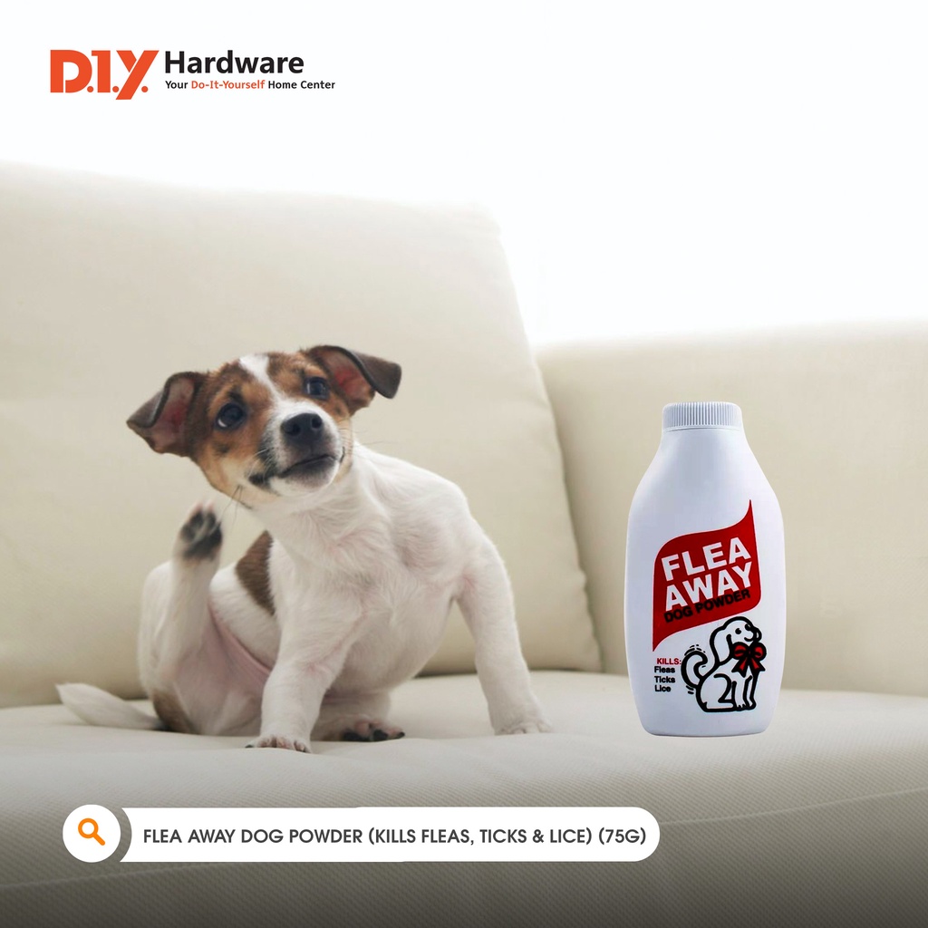 Flea Away Dog Powder (Kills Fleas, Ticks and Lice) 75g | Shopee Philippines