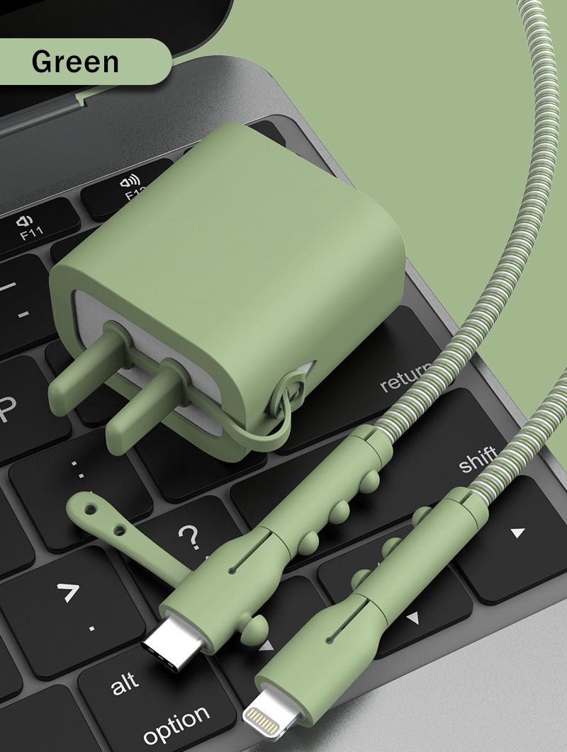 【TOP1】 BlueWow Hot Sale Charger Cover Protector Silicone Cable ...