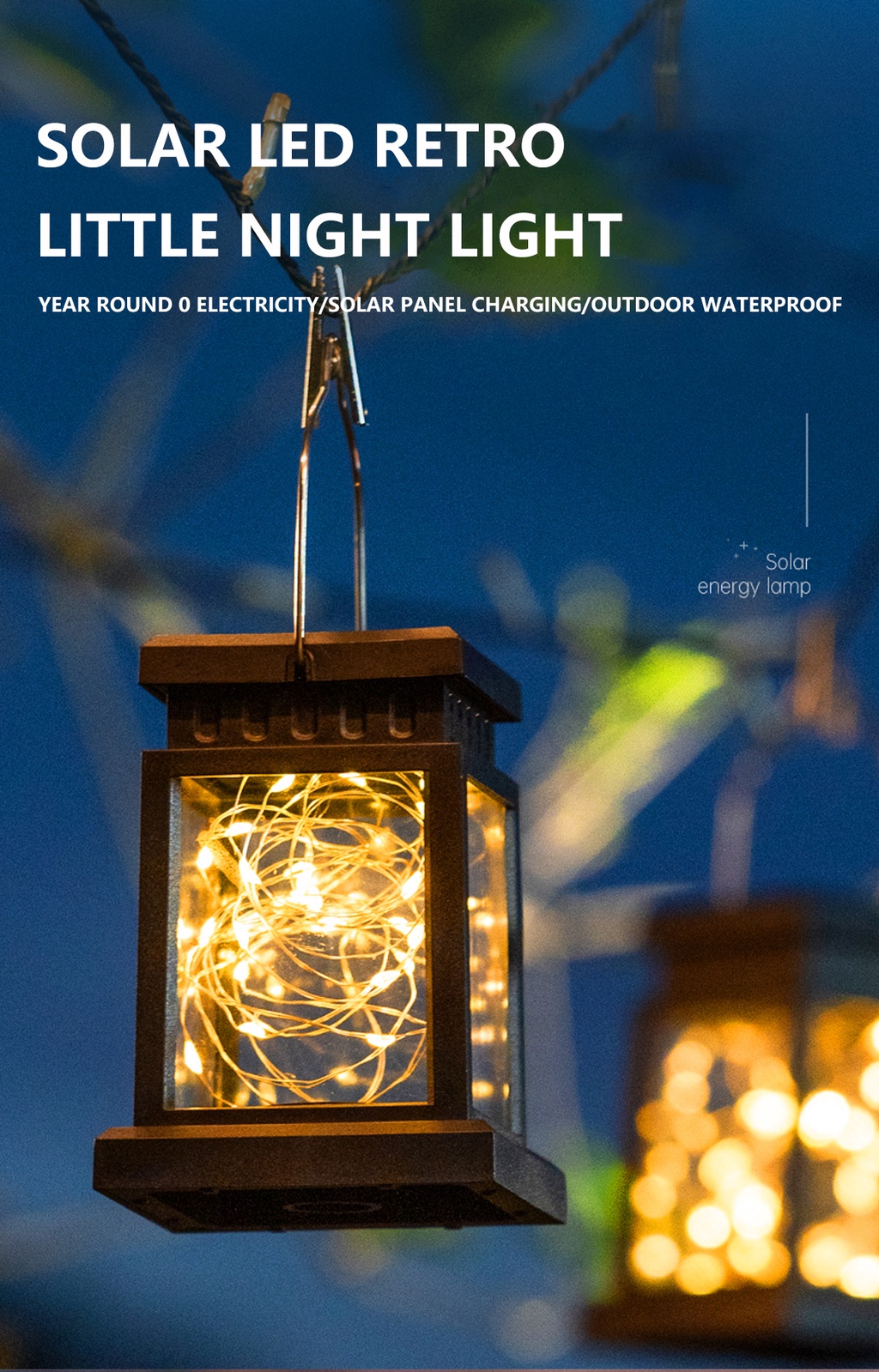 NSS solar candle light lantern LED automatic sensor waterproof garden ...