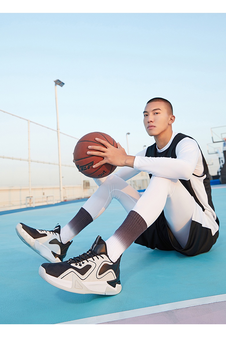 XTEP SHARK V3 Men Low-Top Basketball Shoes Support Wear-Resistant ...