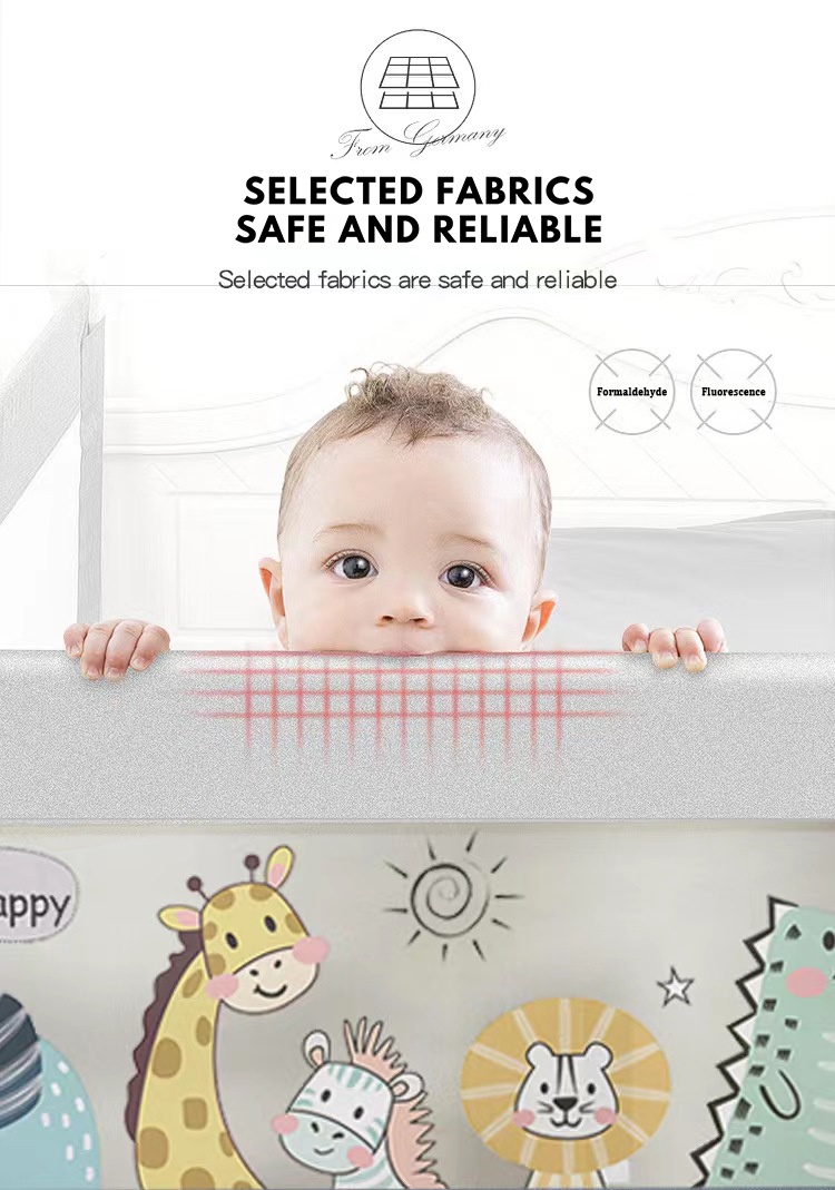 NIVICO BEBE Baby Bed Fence babybed guardrail Bed Rail Guard Vertical ...