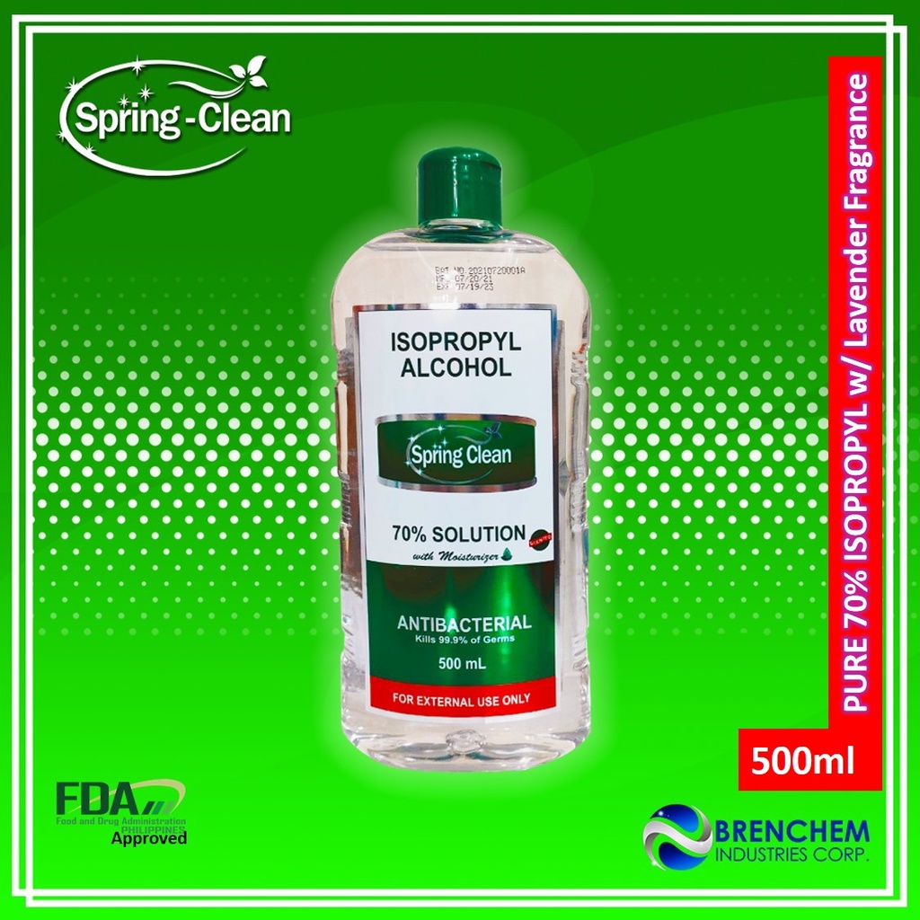 BUY3TAKE2 Spring Clean Isopropyl alcohol 70% Solution W/ Moisturizer ...