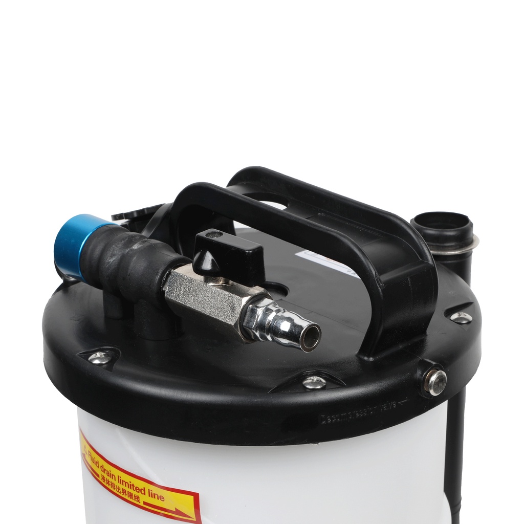 LUTIFIX 6.5L Pneumatic Vacuum Oil Fluid Extractor Pump Engine Oil Changer Vacuum Transmission ...