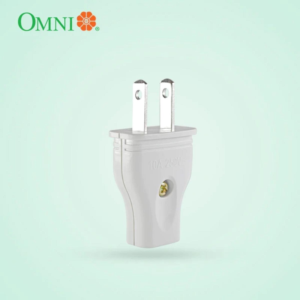 OMNI Regular Male Plug 10A 220V for Electrical Outlet & Sockets | WRP ...