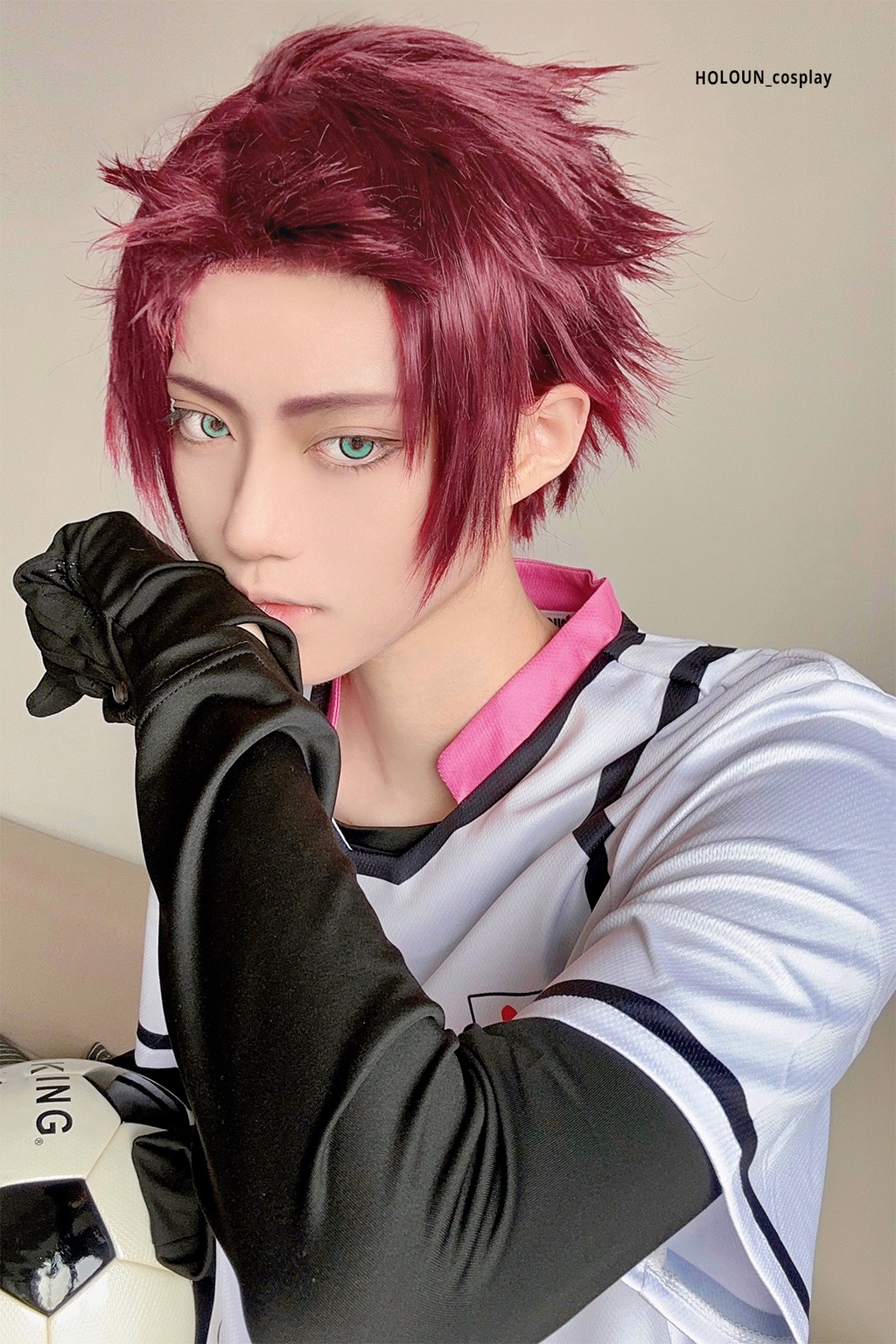 HOLOUN Blue Lock Cosplay Aiku U20 Jersey Costume Sae Shidou Football ...