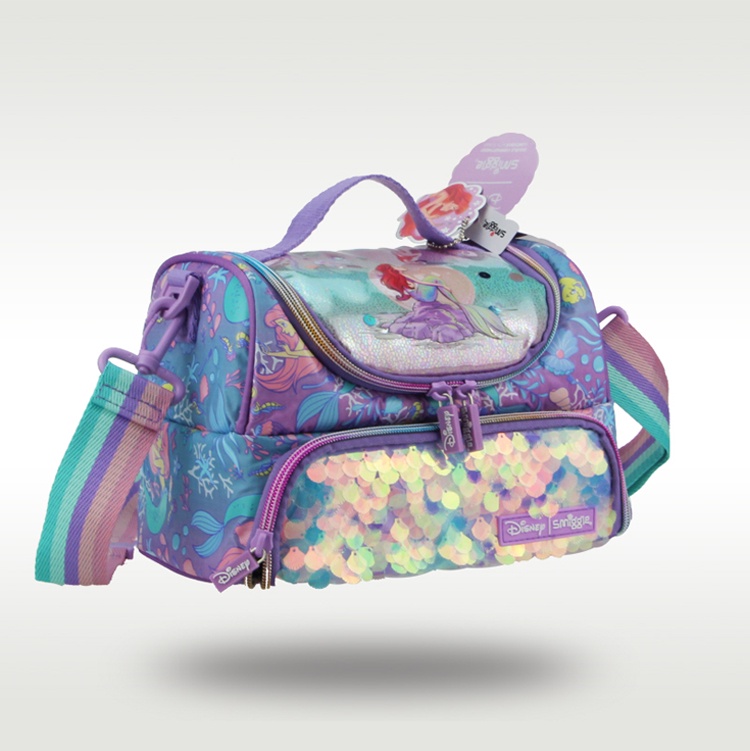 Australia original smiggle lunch bag girls mermaid meal bag leisure bag ...